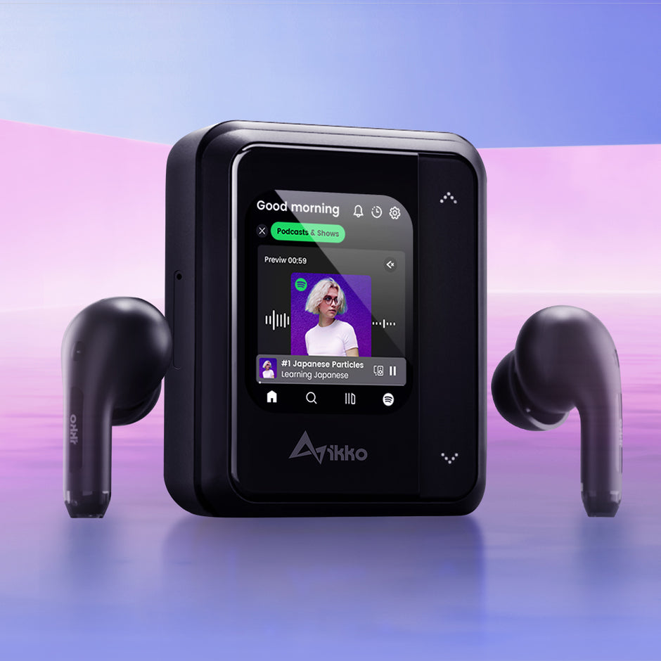 ActiveBuds: Smart TWS Earbuds with Touchscreen | iKKO Audio